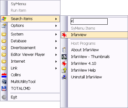 SyMenu – Customizable start menu and program manager for USB drives